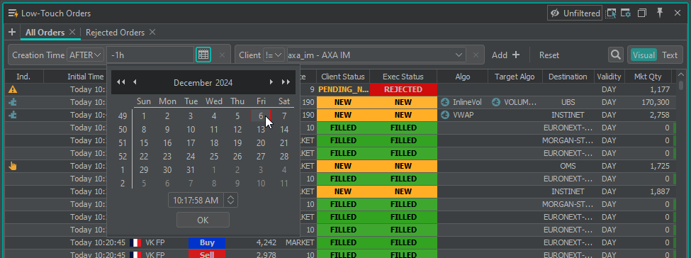 New features spotlight - Horizon Trading Solutions